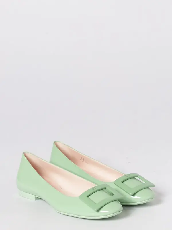 ROGER VIVIER Ballet Flat - Green
