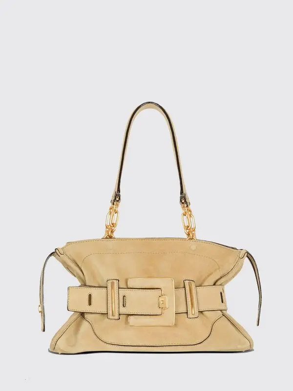 Balmain Belted Shoulder Bag
