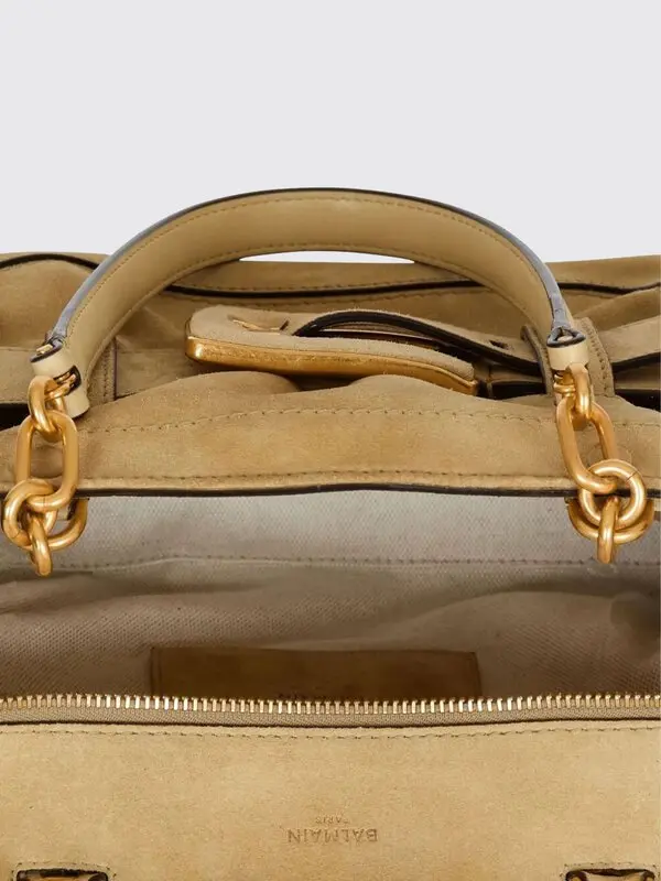 Balmain Belted Shoulder Bag