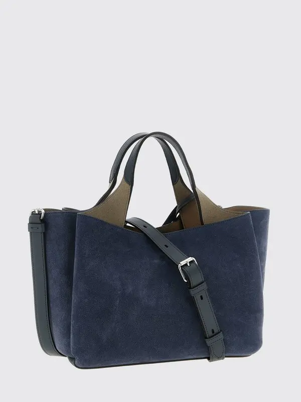 TOD'S Suede Handbag - Blue