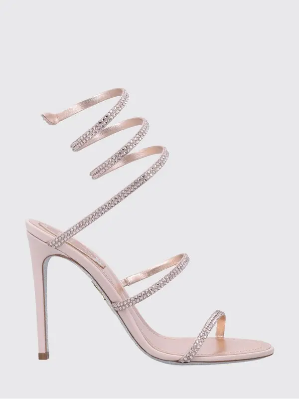 Rene Caovilla Heeled Sandal - Pink