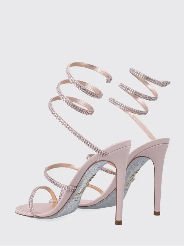 Rene Caovilla Heeled Sandal - Pink
