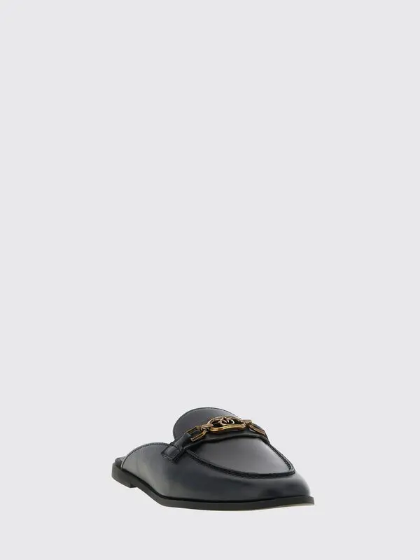 Pinko Horsebit Mules - Black