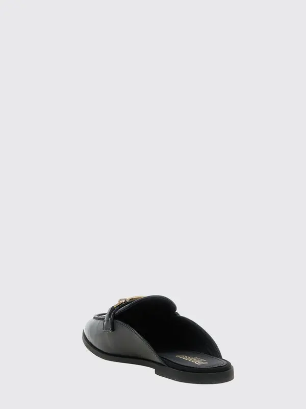 Pinko Horsebit Mules - Black