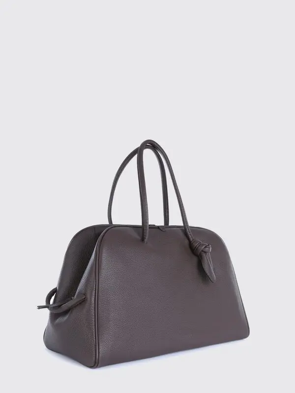Jacquemus Le Turismo Grained Leather Shoulder Bag With Tassels - Brown