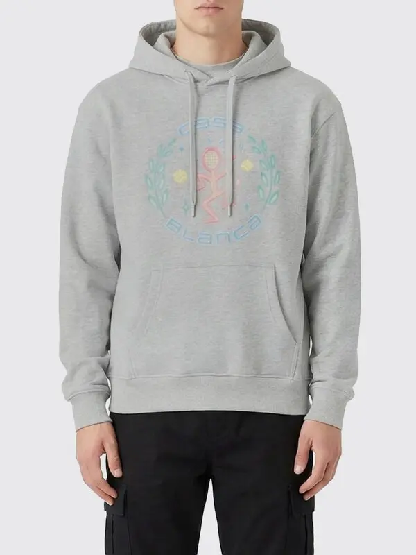 Casablanca Graphic Hoodie - Grey