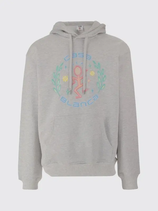 Casablanca Graphic Hoodie - Grey