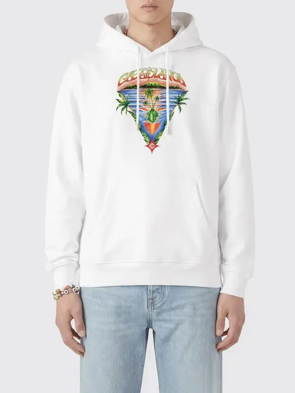 Casablanca Sweatshirt - White 1