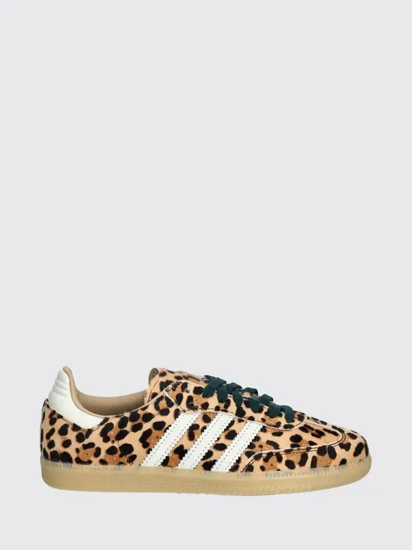 ADIDAS ORIGINALS Leopard Print Sneakers - Peacock