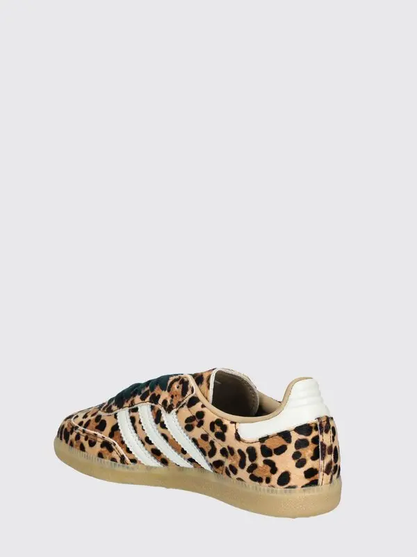 ADIDAS ORIGINALS Leopard Print Sneakers - Peacock