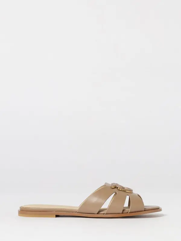Pinko Heeled Sandal - Beige