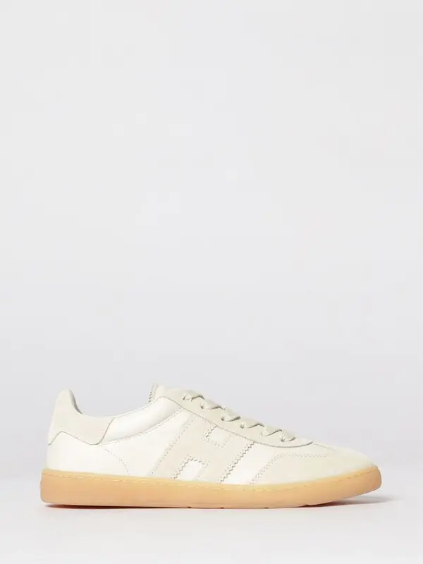 Hogan Paneled Sneakers - Beige