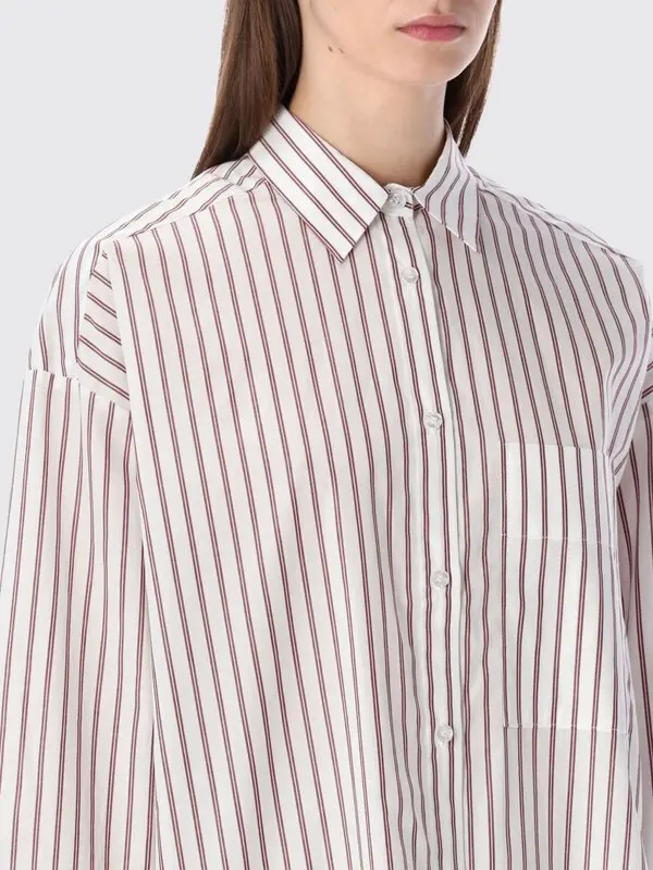 BY MALENE BIRGER Classic Collar Shirt - Striped
