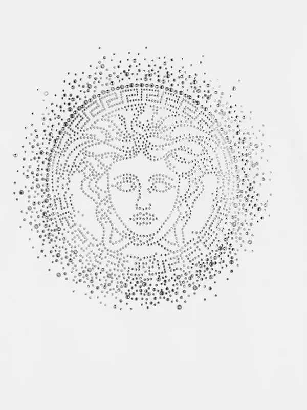 Versace Medusa Embellished T-shirt