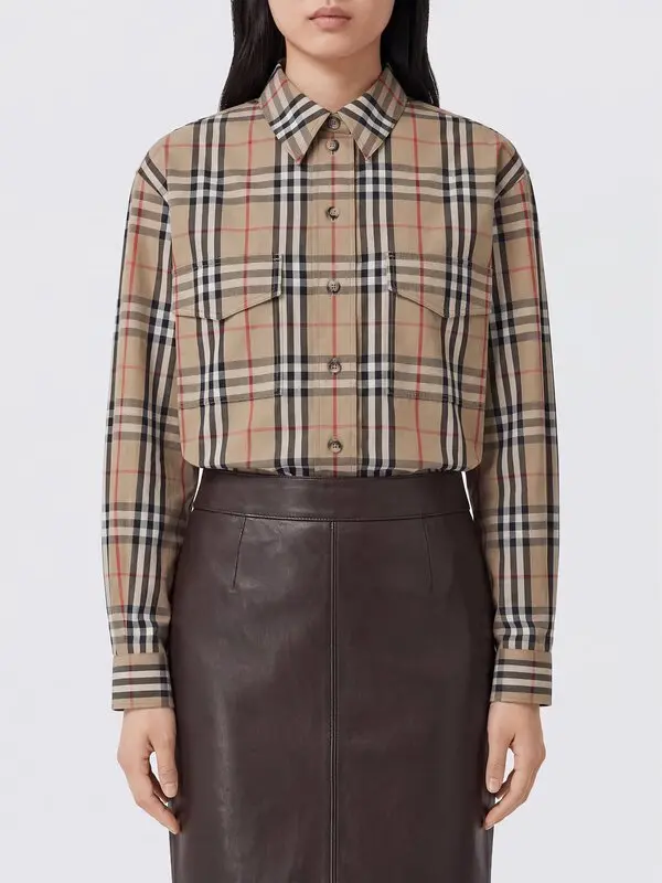 Burberry Classic Check Shirt - Beige