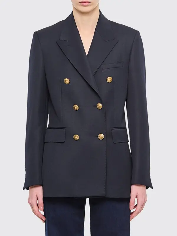 GOLDEN GOOSE Double Breasted Jacket - Blue