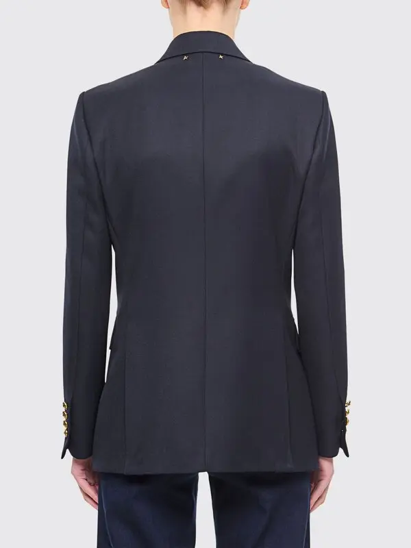 GOLDEN GOOSE Double Breasted Jacket - Blue