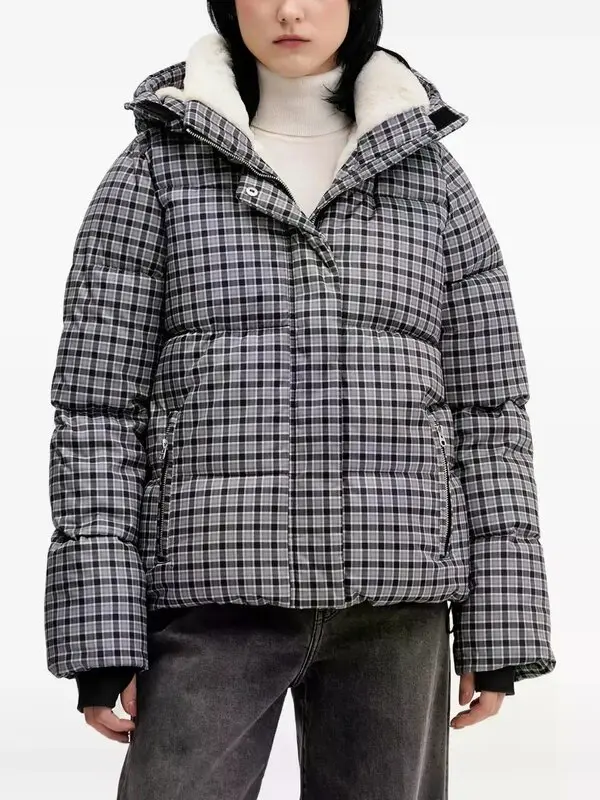 Hollister Plaid Hooded Jacket