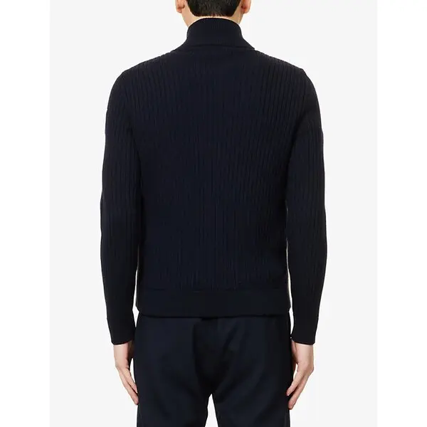 Moncler Shell-down Cardigan - Blue