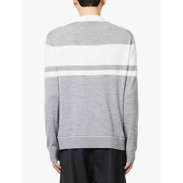 Simkhai Louis Striped Wool Jumper