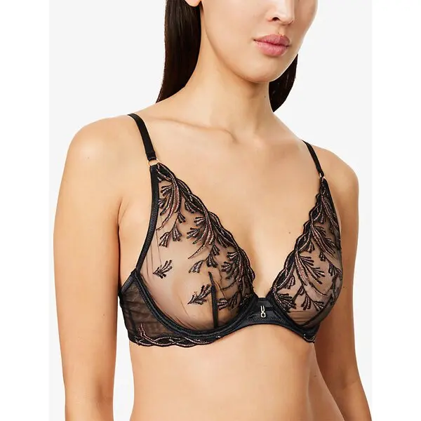 AUBADE Cosmic Romance High Apex Lace Bra