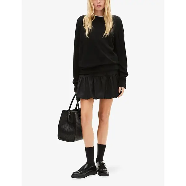 The Kooples Wool-blend Mini Skirt