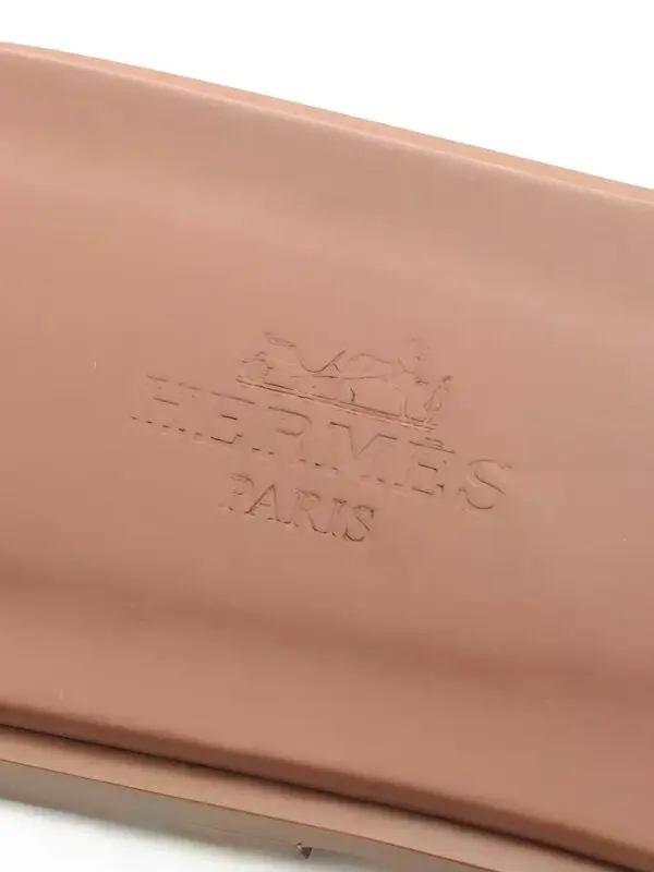 Hermès Oran Cut-out Mule Sandals