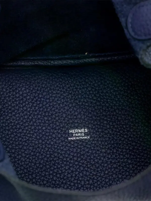 Hermès Clemence Picotin Lock 18 Handbag - Blue