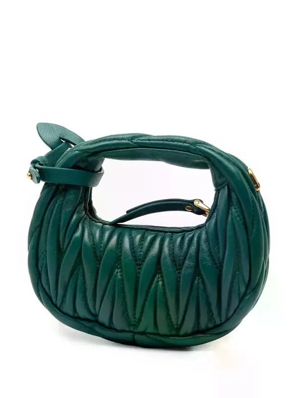 Miu Miu Nappa Matelasse Wander Bag