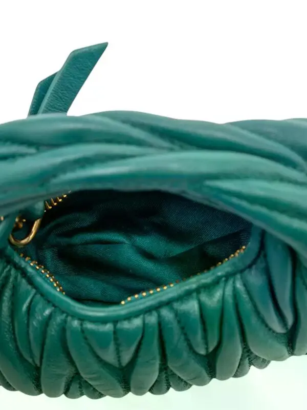 Miu Miu Nappa Matelasse Wander Bag