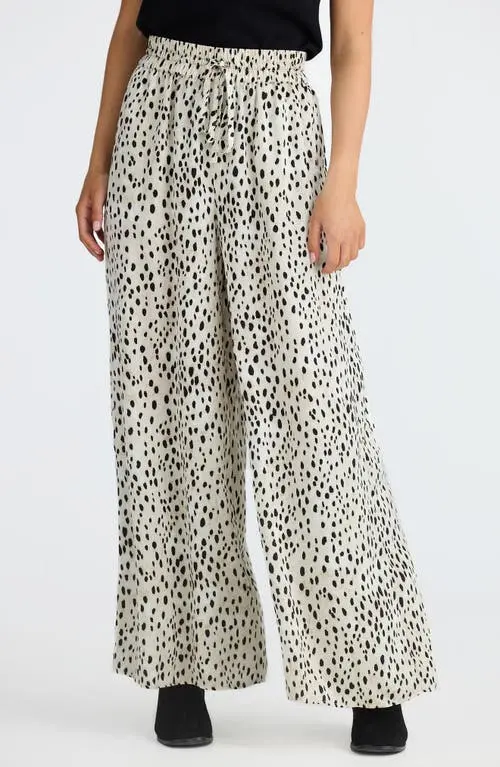 BRAVE+TRUE Liza Print Wide Leg Pants