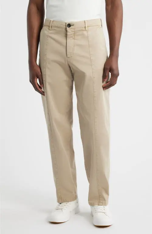 Paul Smith Tailored Cotton Stretch Twill Pants - Light Beige
