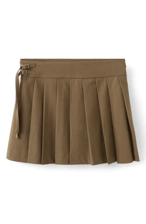 Mango Brittany Pleated Miniskirt