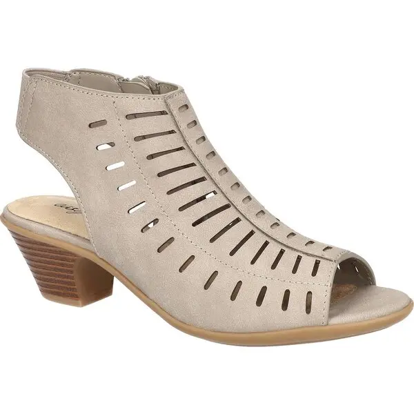 EASY WORKS BY EASY STREET Elevate Caged Sandals - Gray
