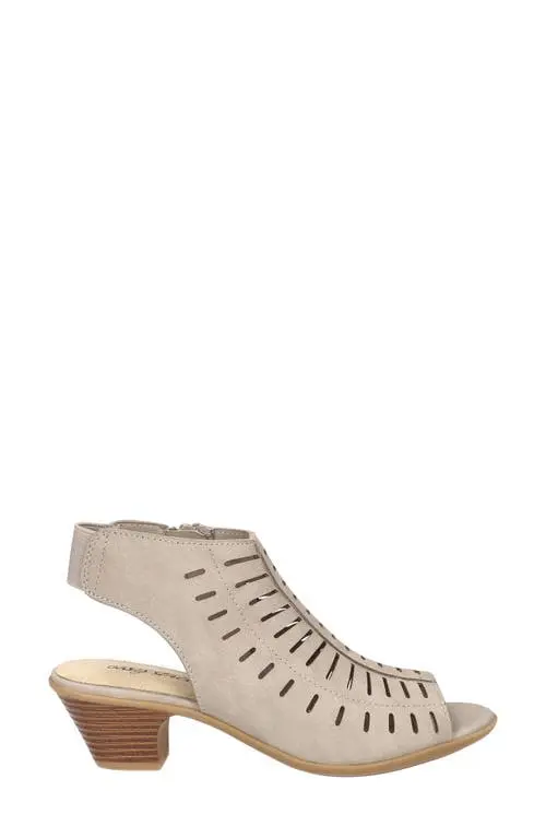 EASY WORKS BY EASY STREET Elevate Caged Sandals - Gray