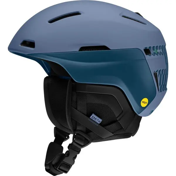 SMITH Accel Snow Helmet With Mips - Granite Blue/mediterranean