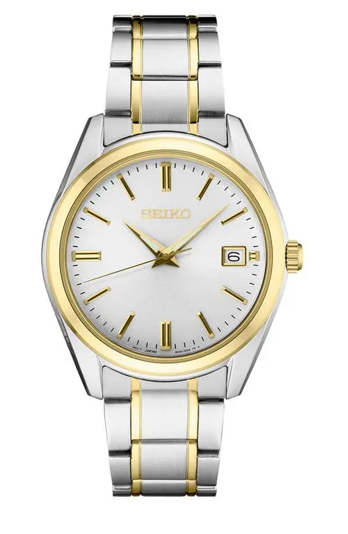 SEIKO WATCHES Essentials Bracelet Watch - Two Tone