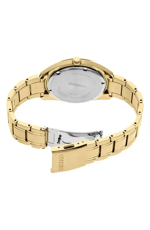 SEIKO WATCHES Essentials Bracelet Watch - Yellow Tone