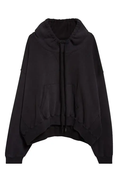 R13 Cotton-blend Crop Hoodie