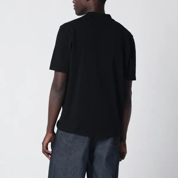 A.p.c. Cotton Knit Polo Shirt