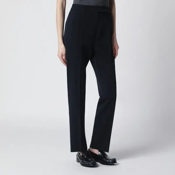 Max Mara Virgin Wool Straight Trousers