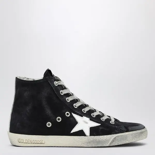 GOLDEN GOOSE Francy High-top Sneakers - Blue