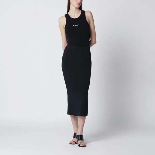 Givenchy Slim-cut Tank Top With Logo - Black