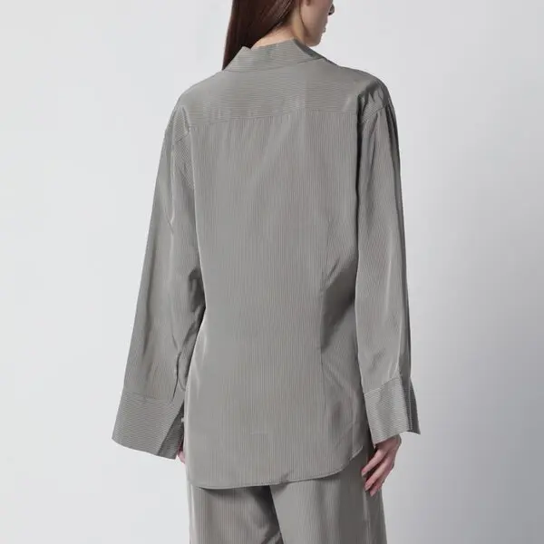 RÓHE Striped Oversized Shirt