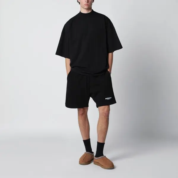 REPRESENT Cotton Shorts With Logo