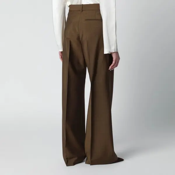 RÓHE Wide-leg Wool-blend Trousers