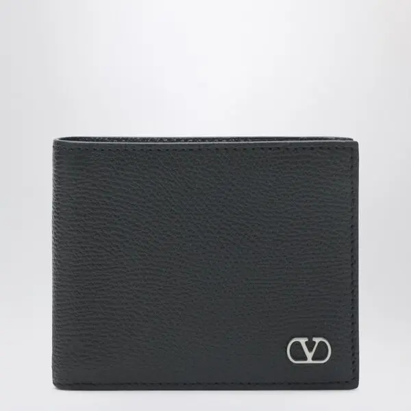 Valentino Garavani Vlogo Signature Bi-fold Wallet - Black
