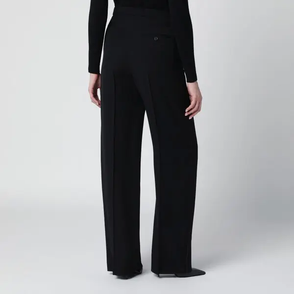Balenciaga Wool Wide Leg Trousers