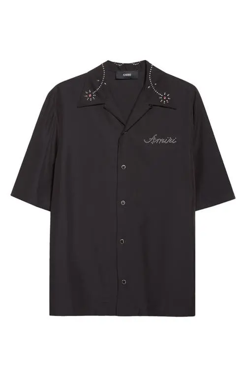 Amiri Studded Camp Shirt
