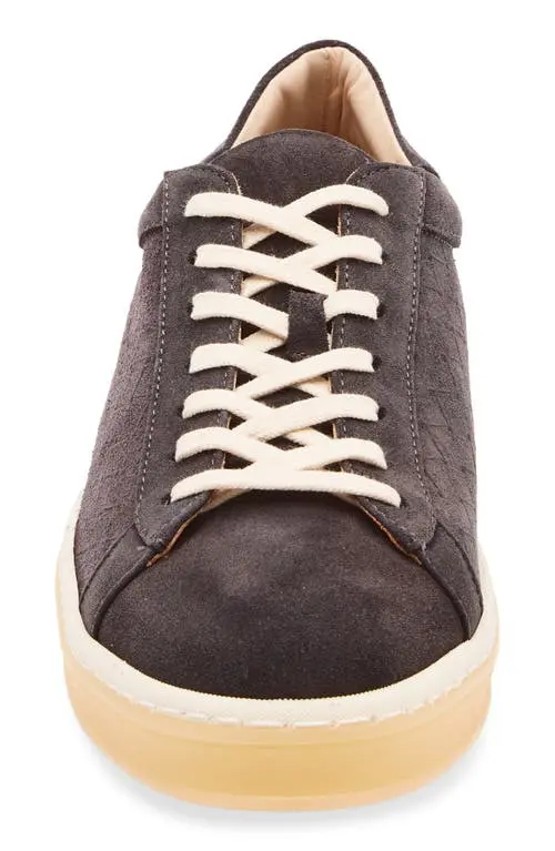 Eleventy Suede Low-top Sneakers - Black